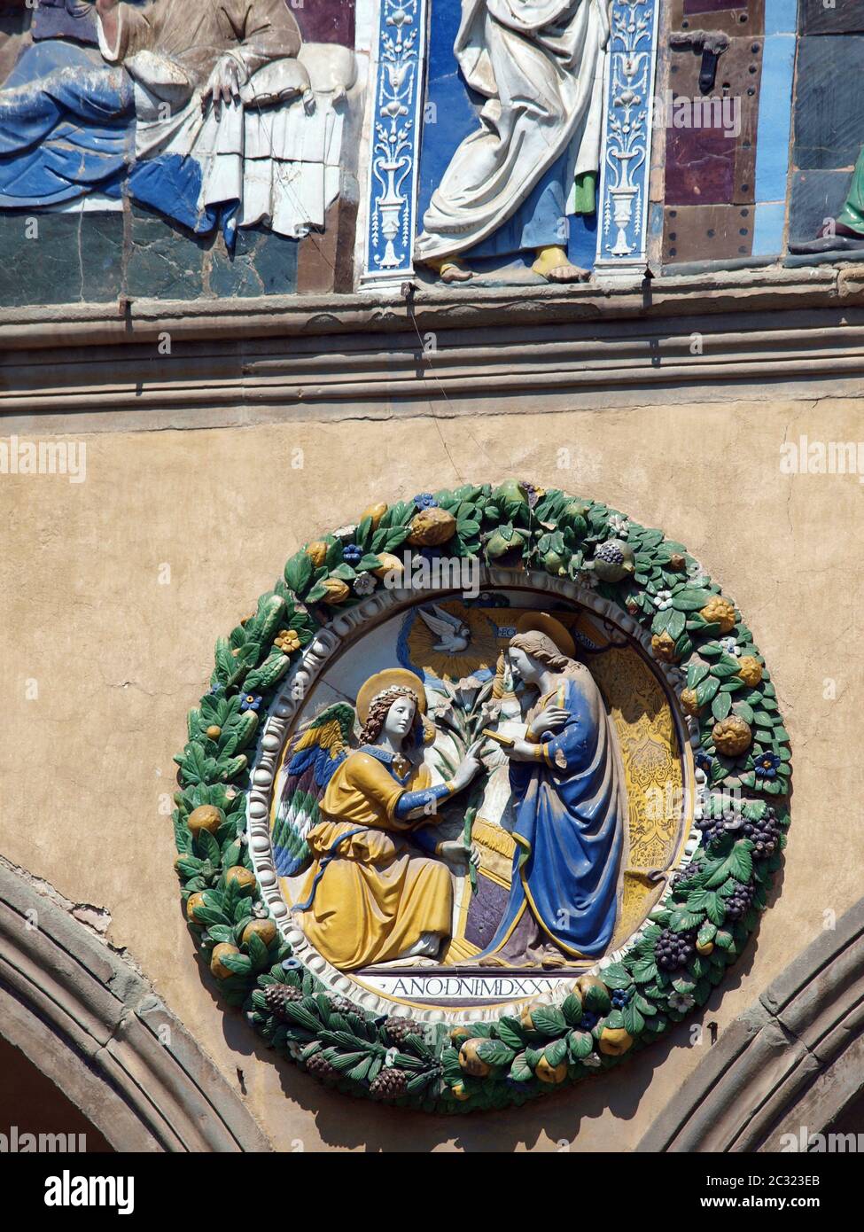 The Ospedale del Ceppo - Pistoia Italy Stock Photo - Alamy