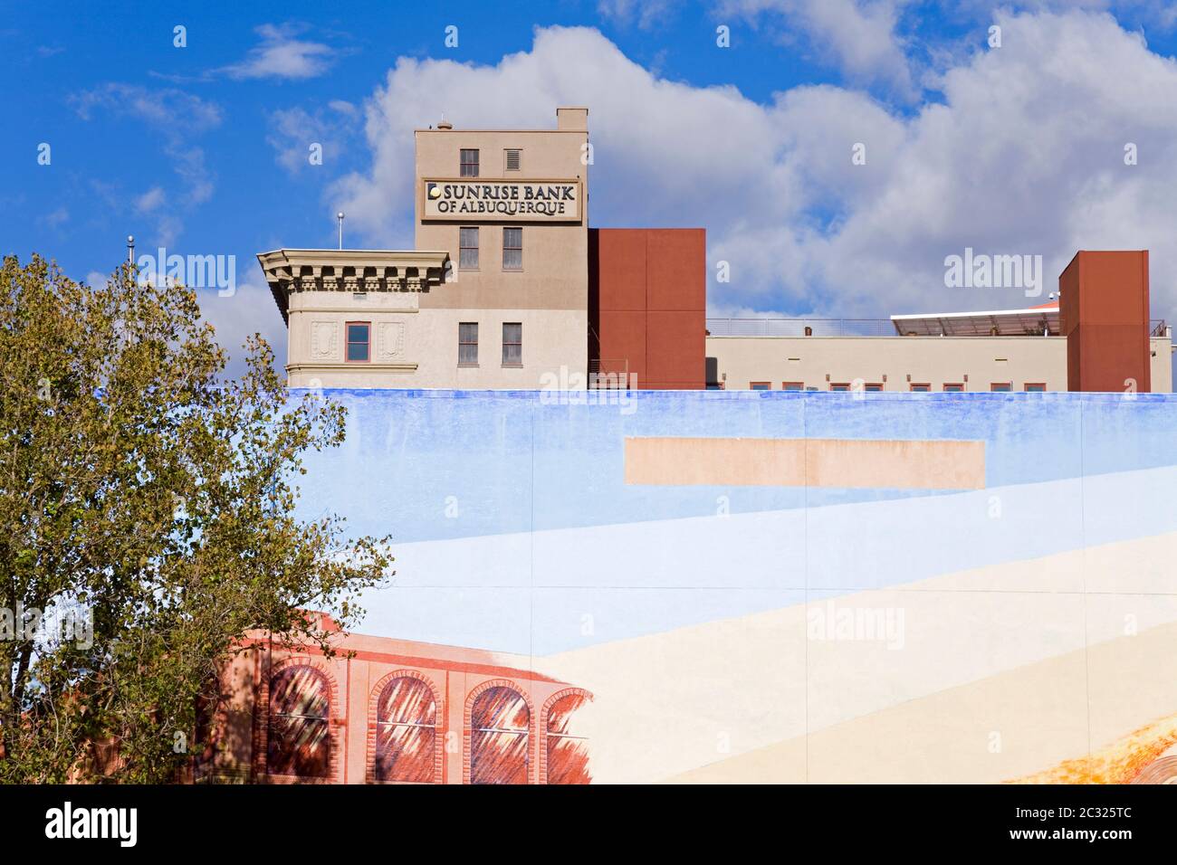 Buildings on Central Avenue,Albuquerque,New Mexico,USA Stock Photo - Alamy