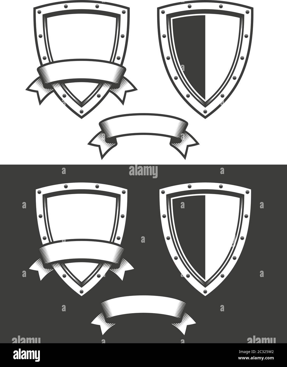 Triangular shield hi-res stock photography and images - Alamy