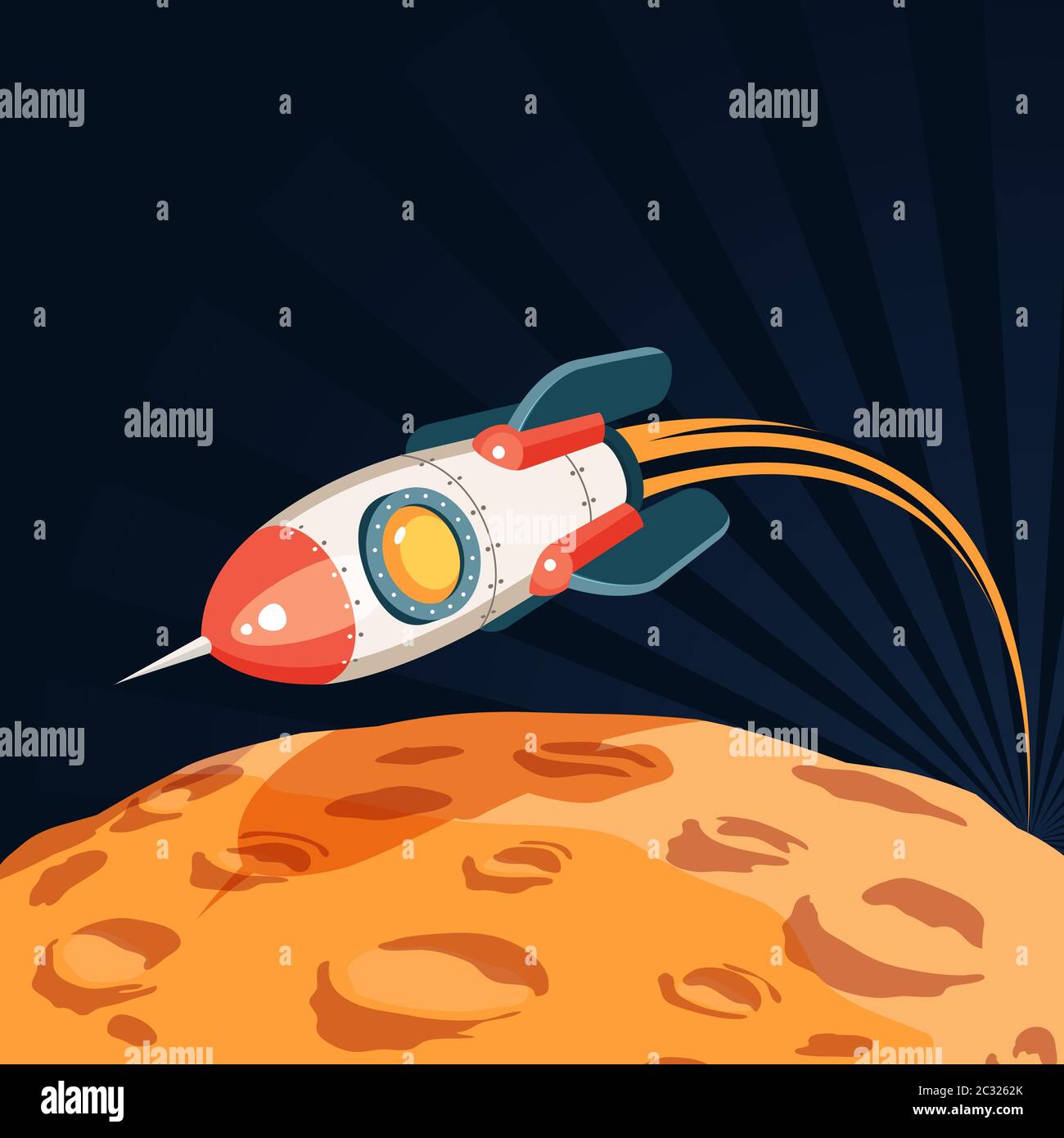 Lunar like image Stock Vector Images - Alamy
