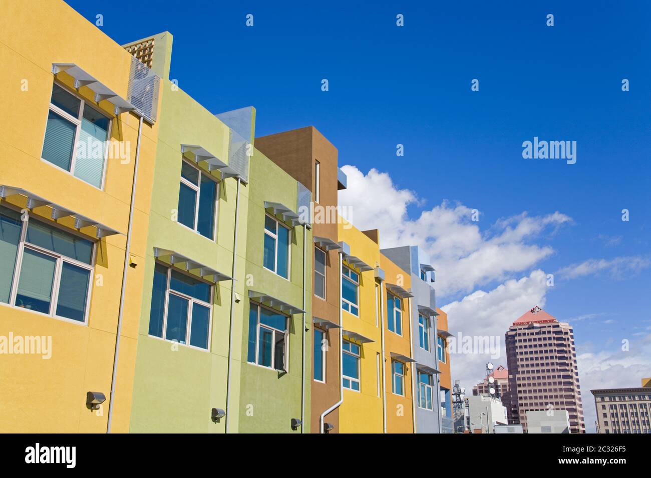 New housing in downtown Albuquerque,New Mexico,USA Stock Photo - Alamy