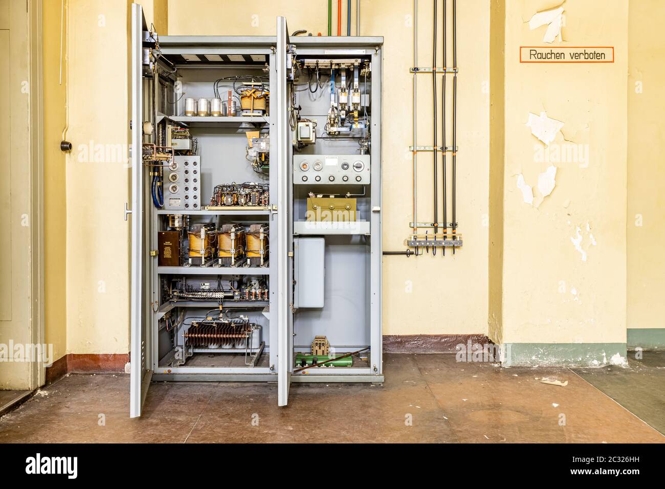 Electrical switchboard hi-res stock photography and images - Alamy