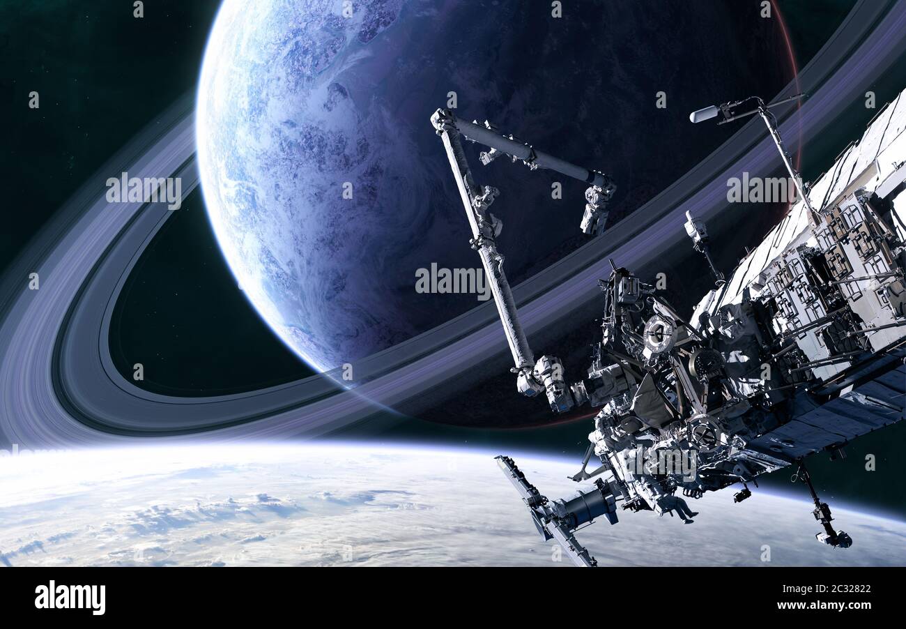 Giant Space Station Ring