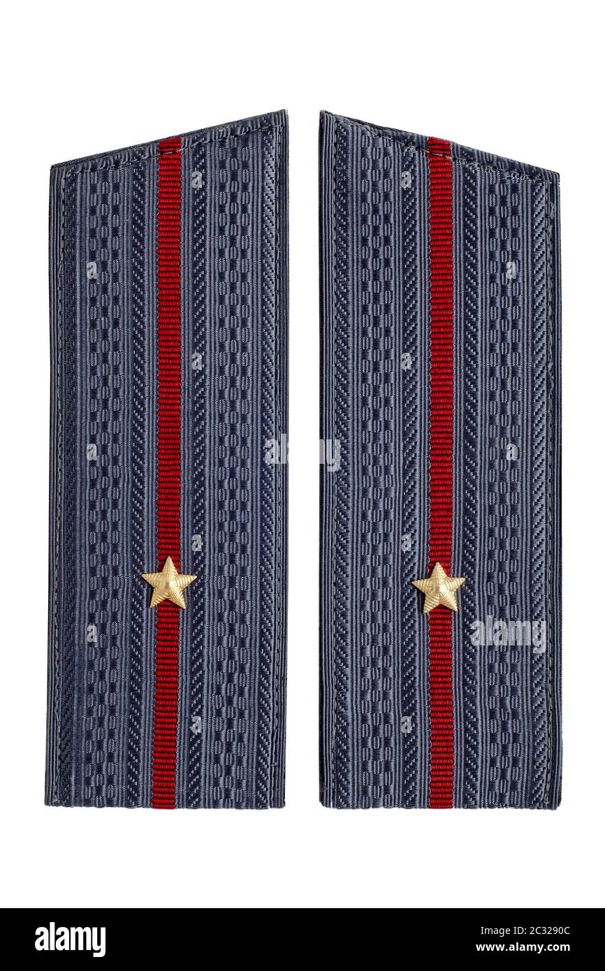 Police uniform since the Soviet Union Stock Photo - Alamy