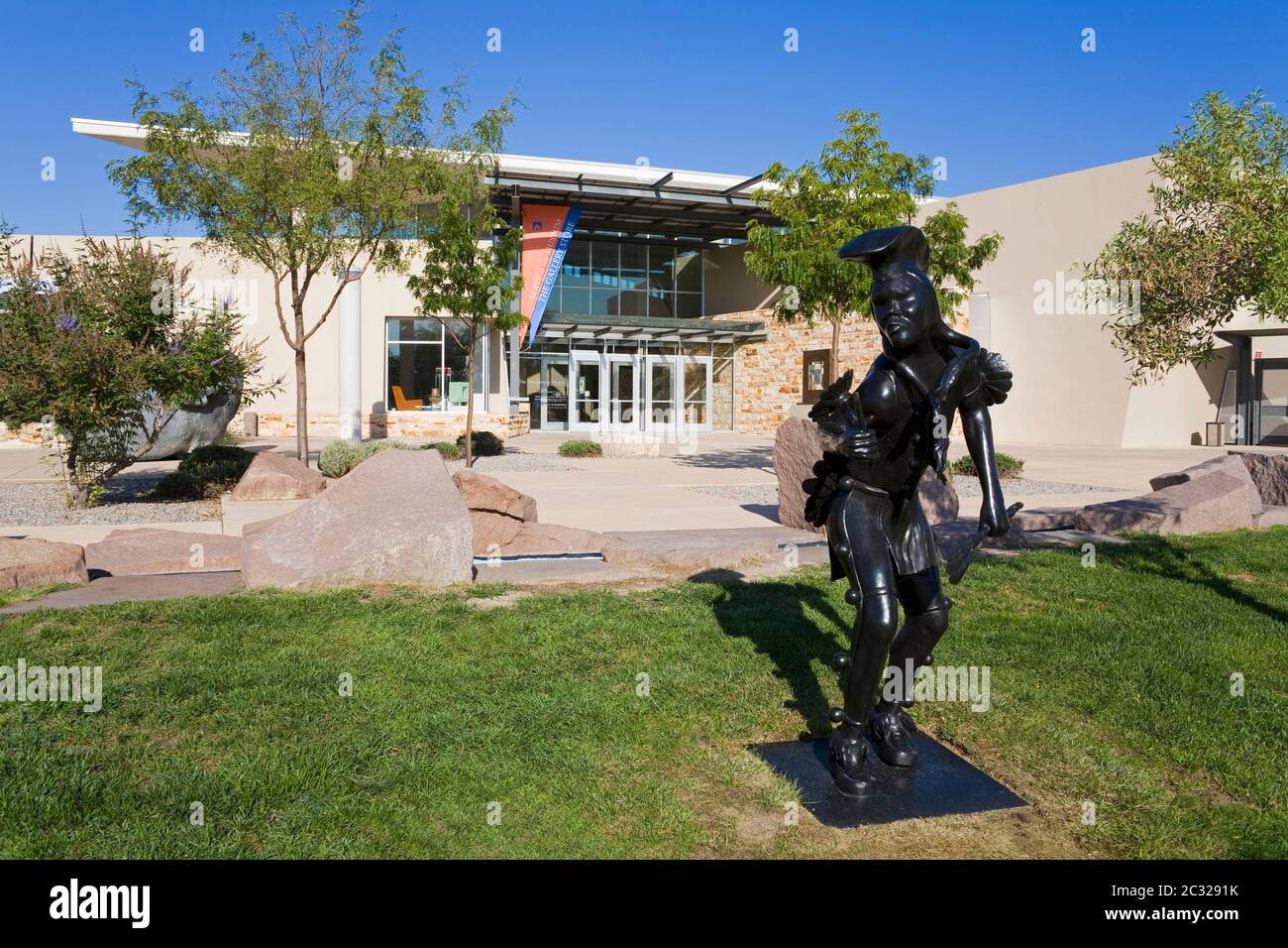 'The Dancer' at the Albuquerque Museum of Art & History,New Mexico,USA ...