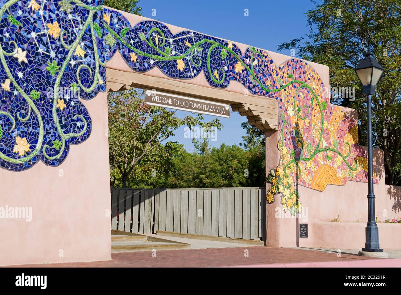 Albuquerque Spanish Style Gate