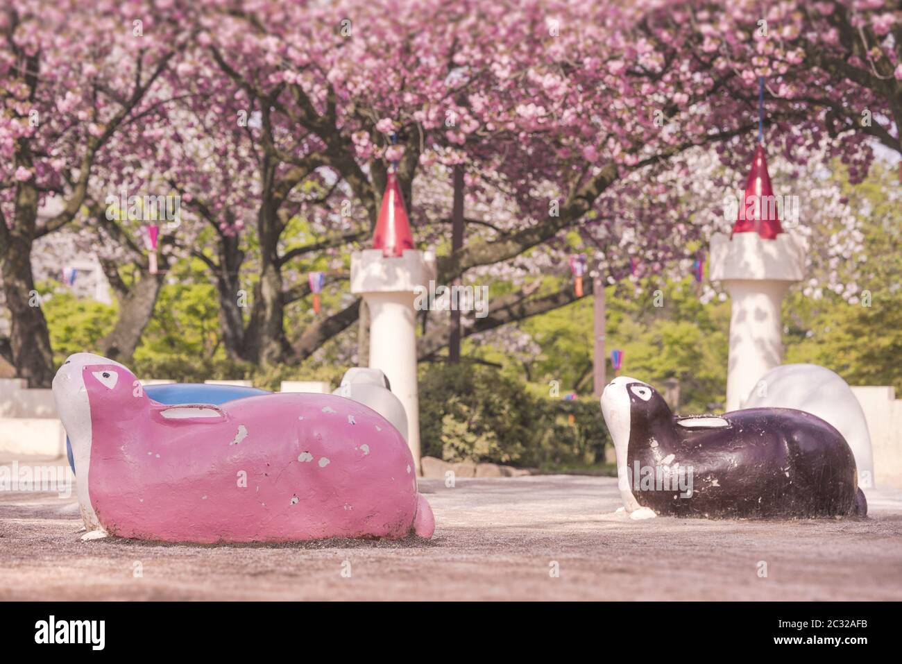 Rabbit under trees hi-res stock photography and images - Alamy
