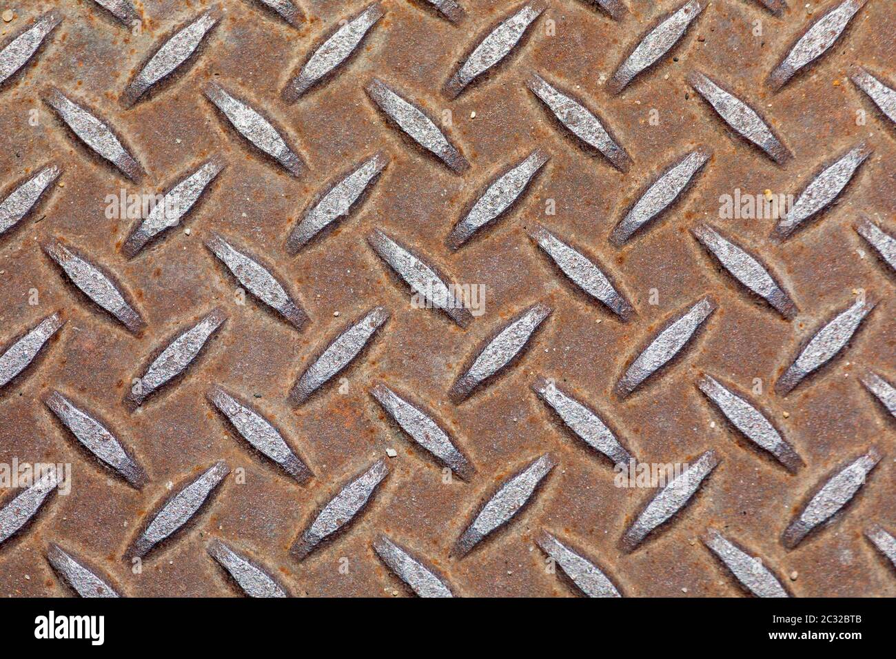 Diamond Plate Steel Metal Sheet Texture Pattern Background Stock Photo ...