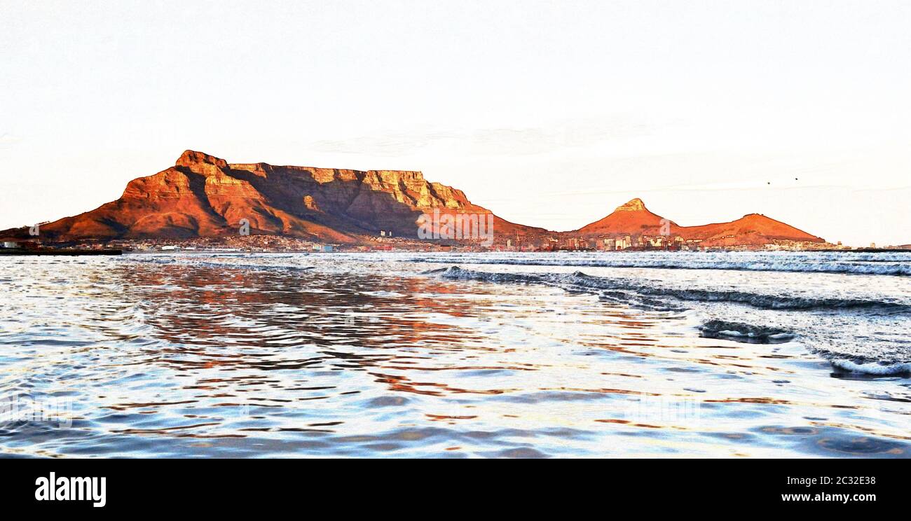 Good morning Cape Town Stock Photo - Alamy