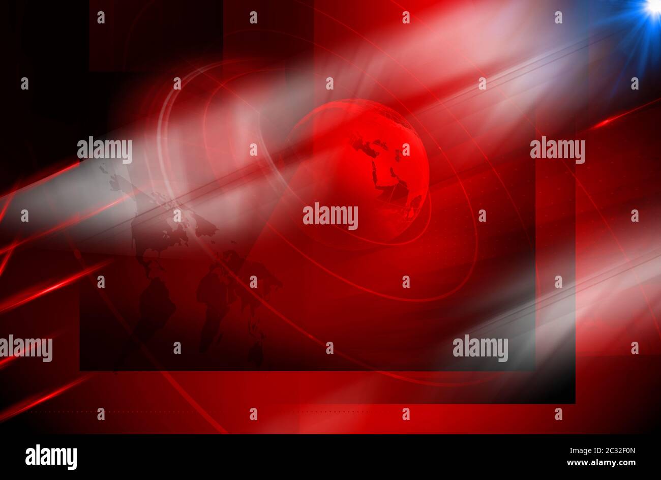 Graphical modern studio news background, suitable for global business ...