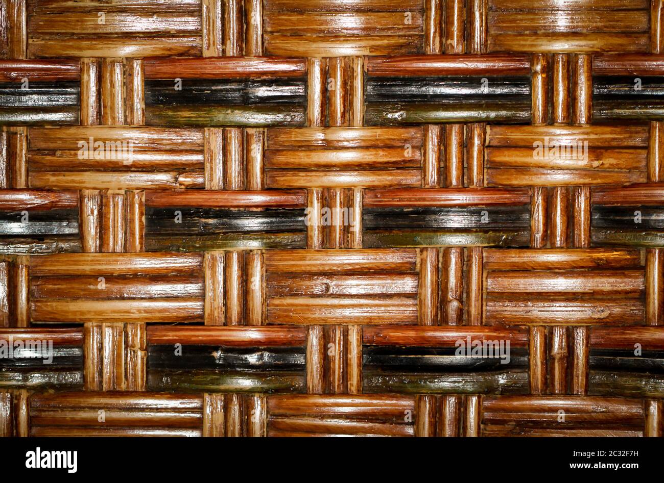 a texture of woven raffia, basket, or reed Stock Photo - Alamy