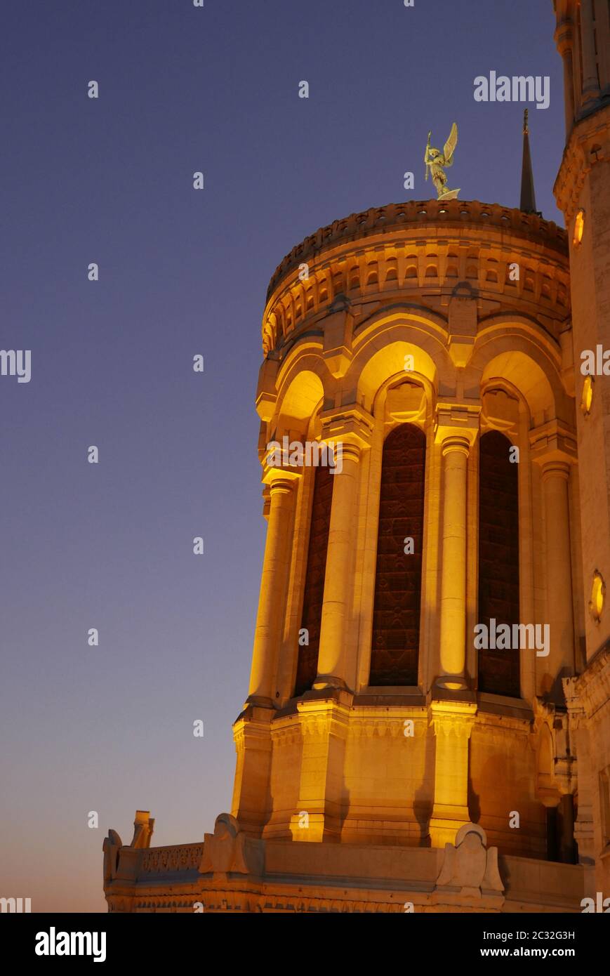 Tourism in the city of lyon, rhone alpes region in france Stock Photo ...