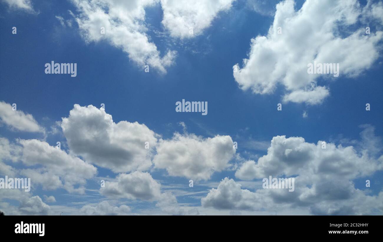Image Of Clouds In The Sky Featuring Interesting Shapes Colors And ...