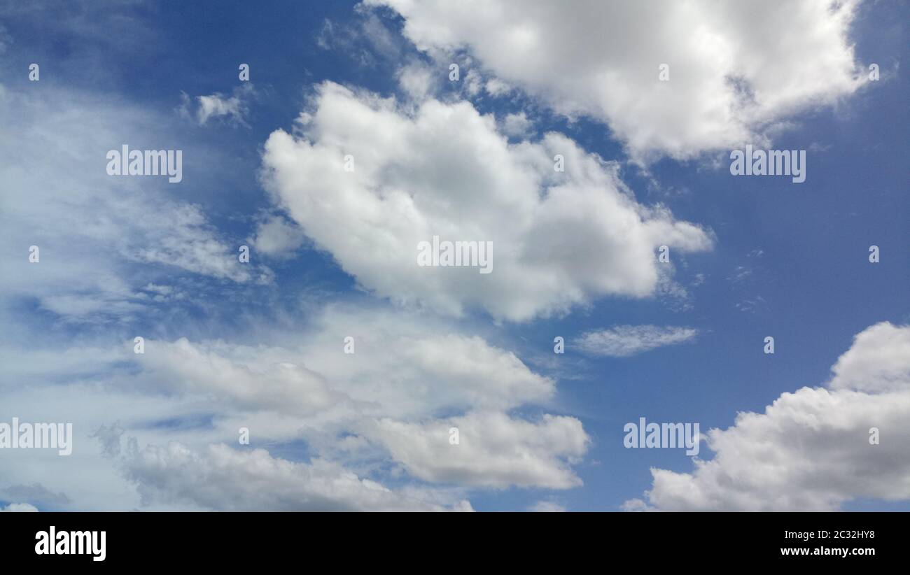 Image Of Clouds In The Sky Featuring Interesting Shapes Colors And ...