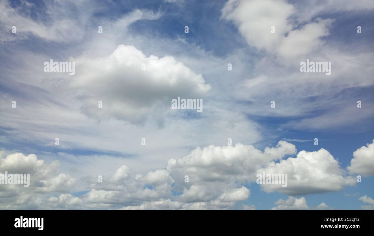 Image Of Clouds In The Sky Featuring Interesting Shapes Colors And ...