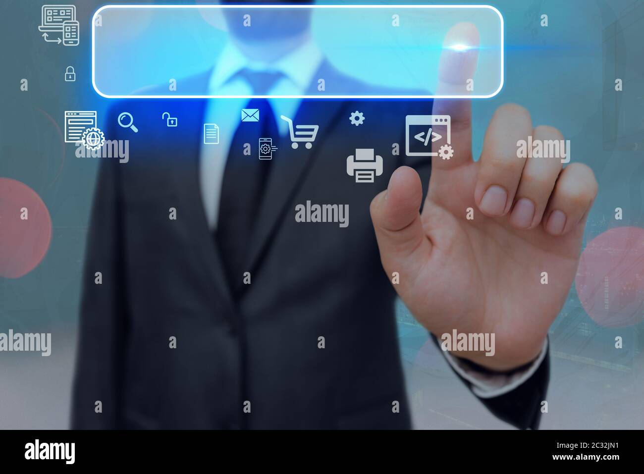 Information Digital Technology Network Connection Infographic Elements ...