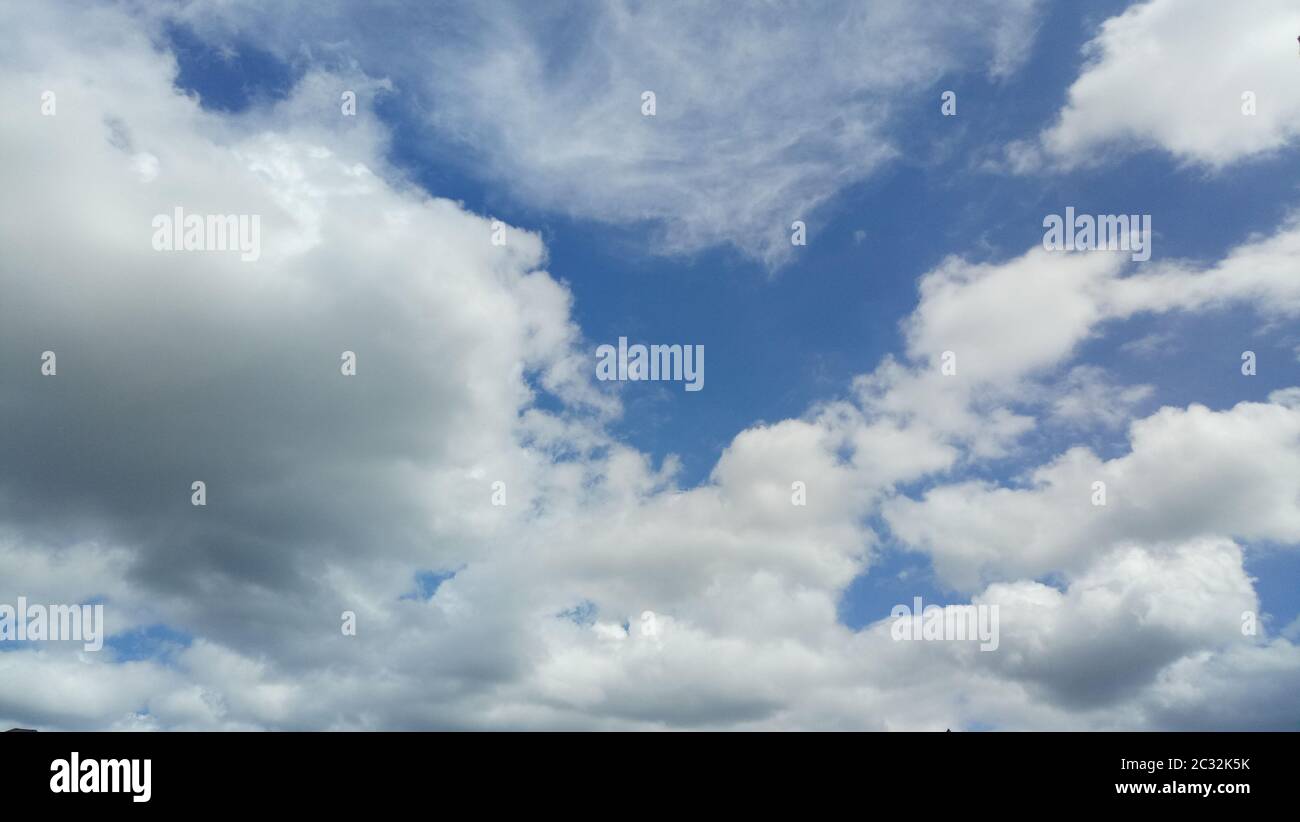 Image Of Clouds In The Sky Featuring Interesting Shapes Colors And ...