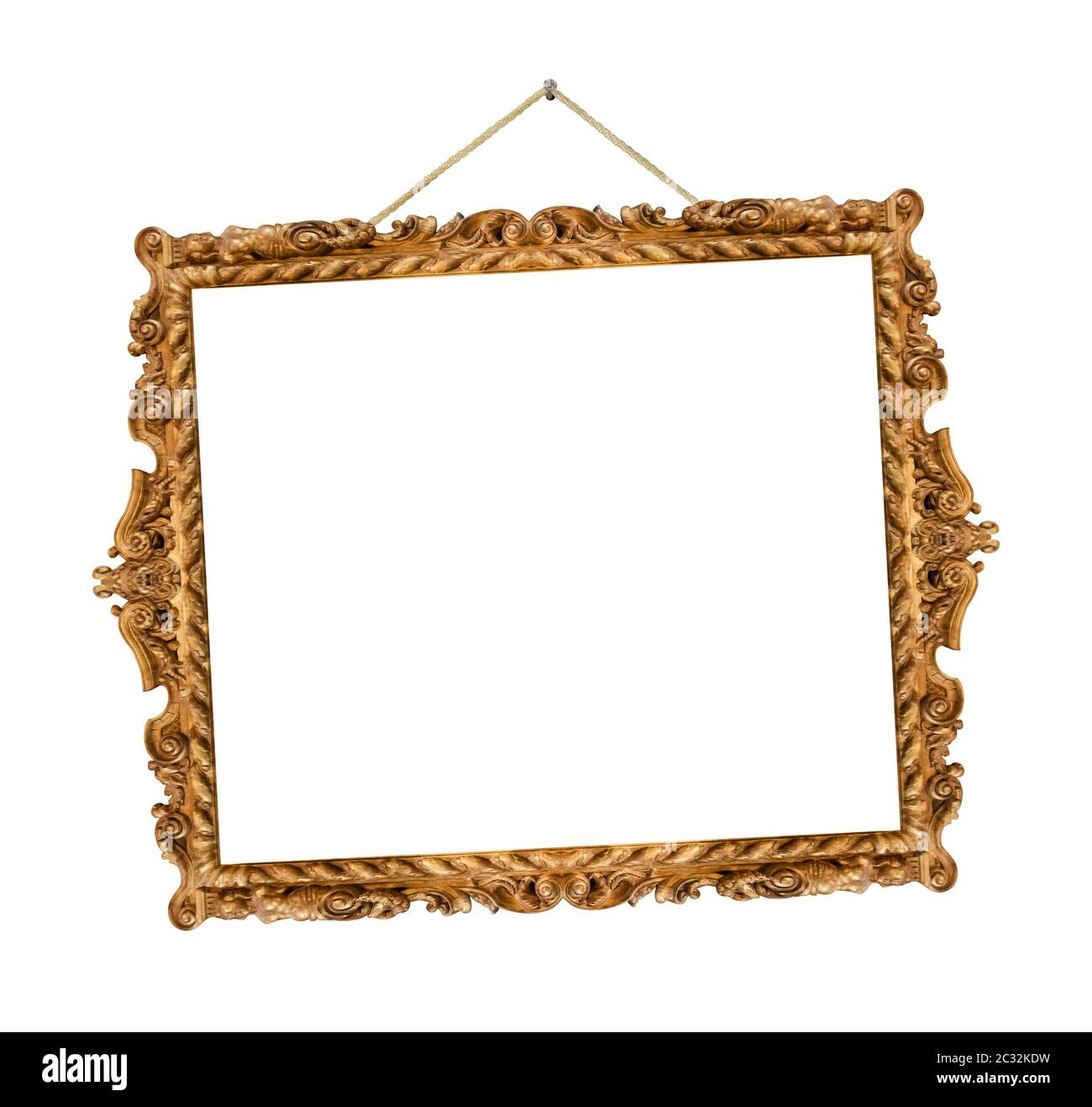 Ornate picture frame string hi-res stock photography and images - Alamy