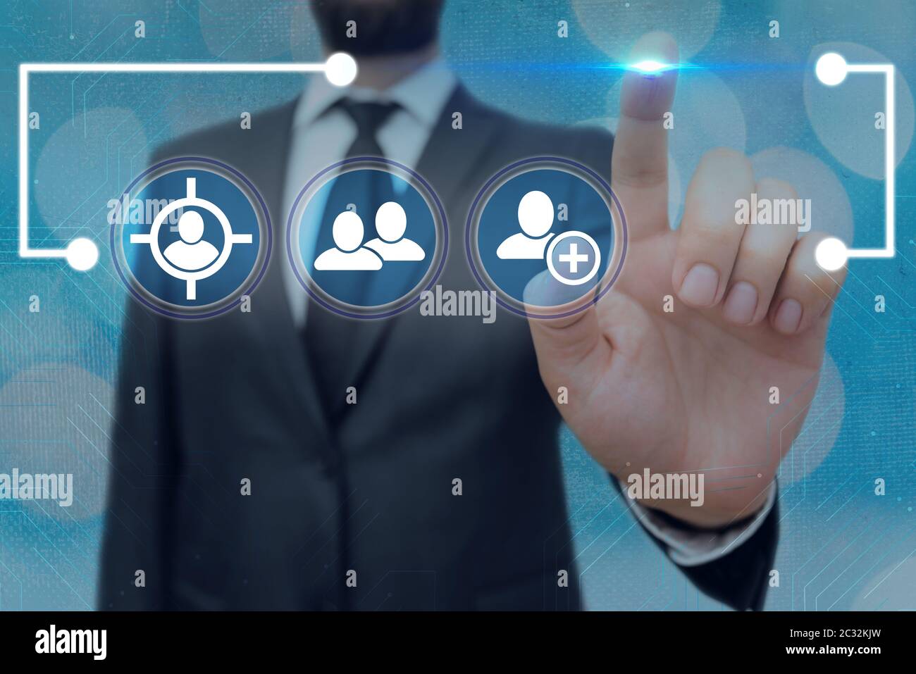 Information Digital Technology Network Connection Infographic Elements ...