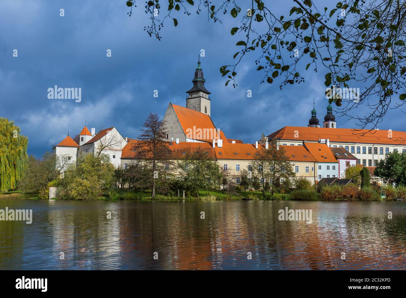 Telc castle in Czech Republic Stock Photo - Alamy