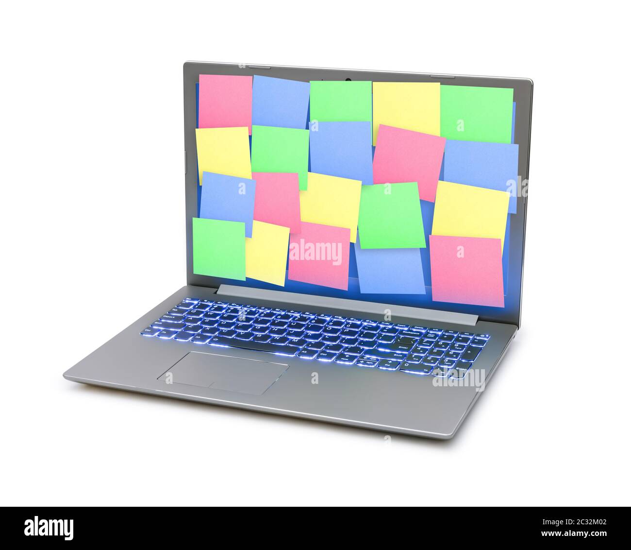 Sticky note screen hi-res stock photography and images - Alamy