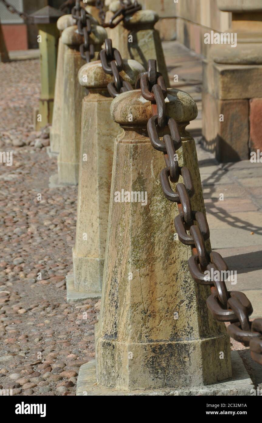 Chain blockade hi-res stock photography and images - Alamy
