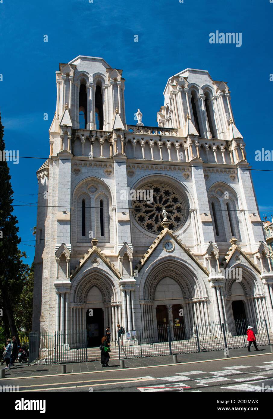 Notre Dame Cathedral, Basilica of Notre-Dame de Nice is a Roman ...