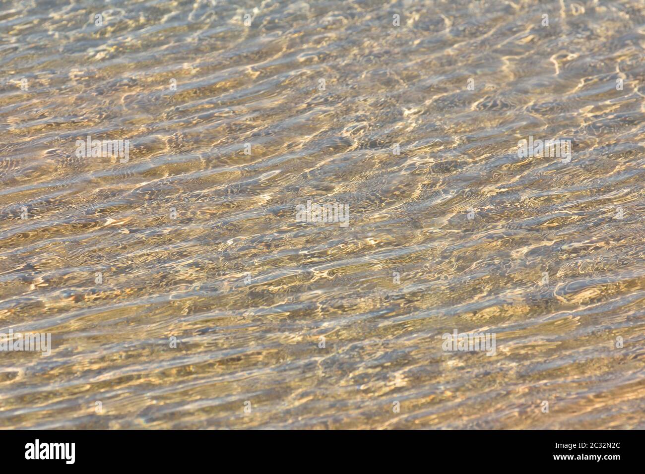 Beach Sea Water Surface Textured Ripples Stock Photo - Alamy