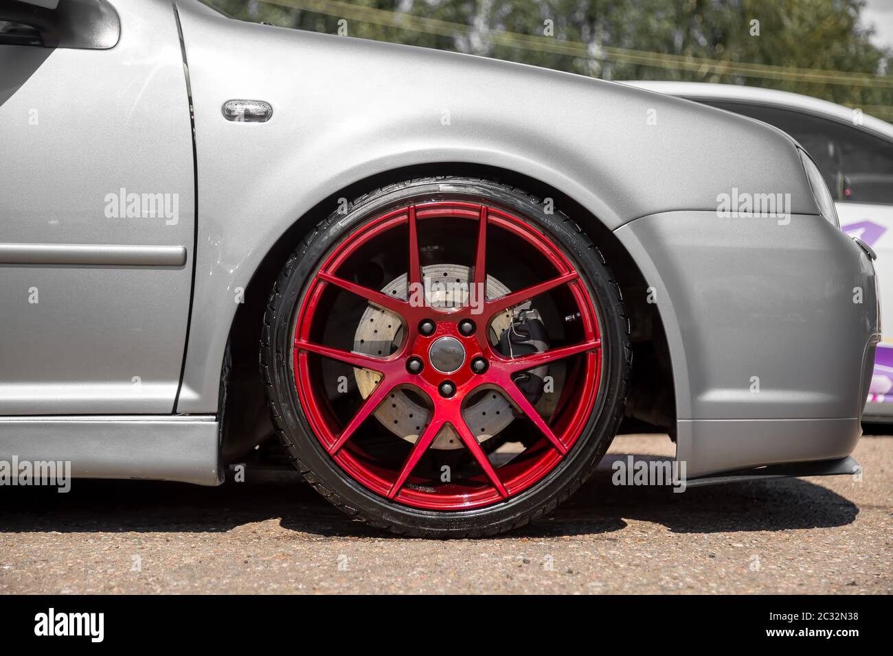 Forged aluminum wheels hi-res stock photography and images - Alamy