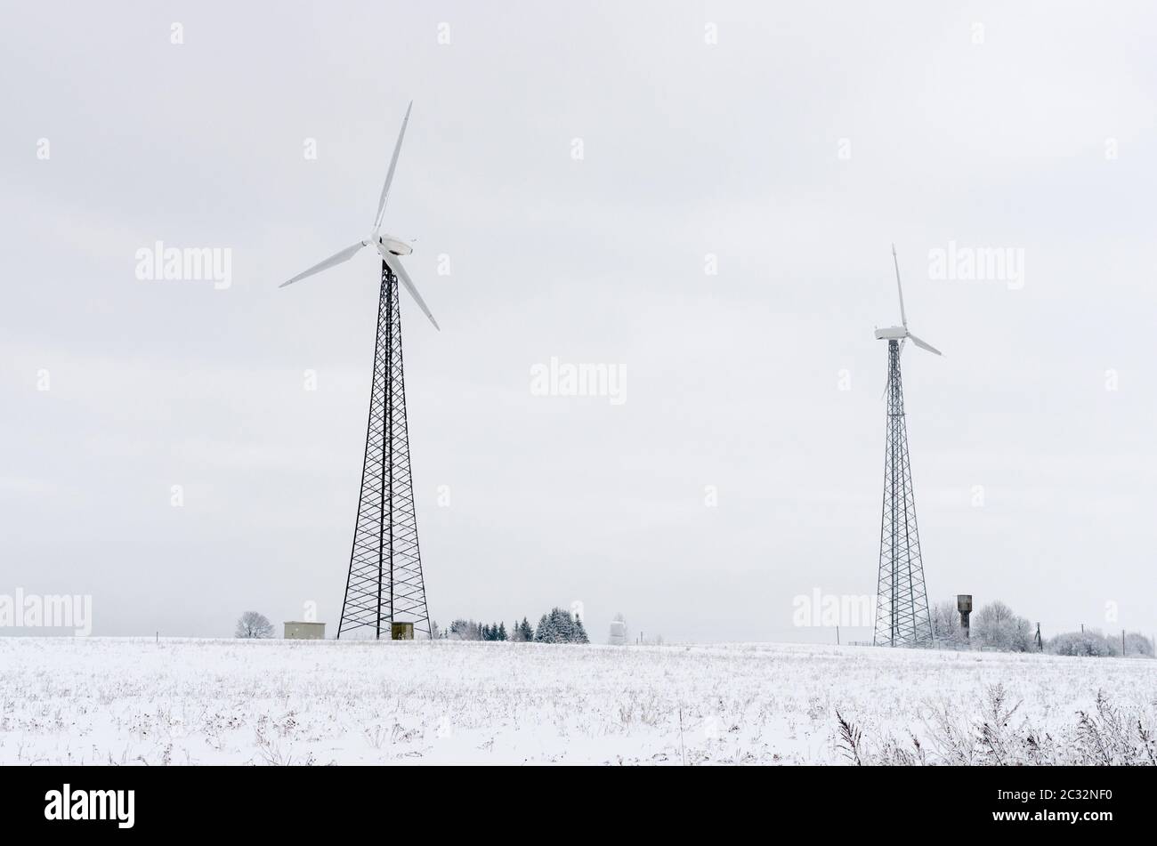 Turbines in the landscape hi-res stock photography and images - Alamy
