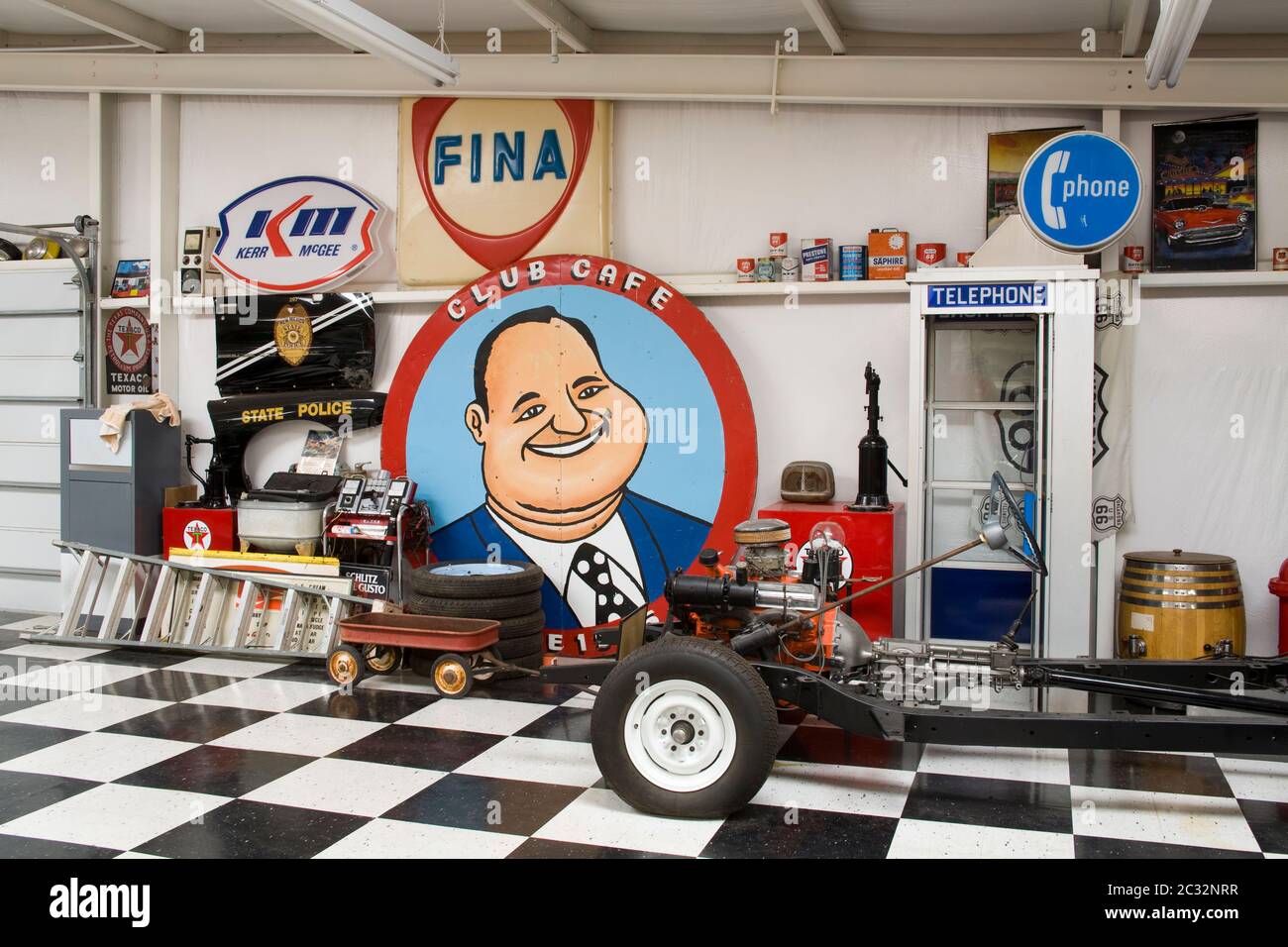 Route 66 Auto Museum in Santa Rosa,New Mexico,USA Stock Photo - Alamy