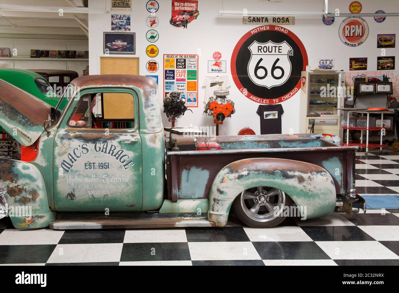 Route 66 Auto Museum in Santa Rosa,New Mexico,USA Stock Photo - Alamy