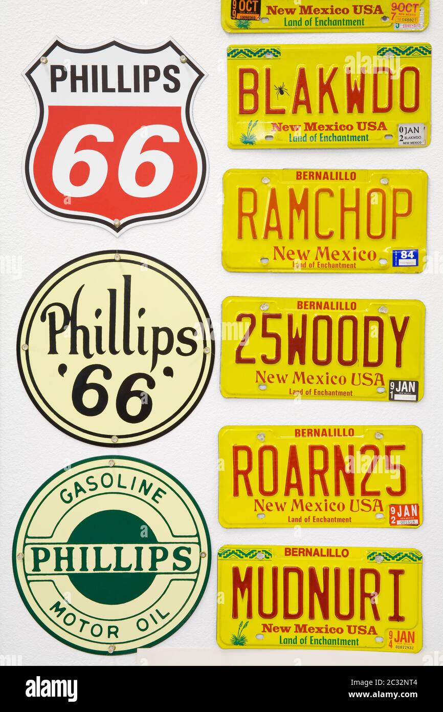 Route 66 Auto Museum in Santa Rosa,New Mexico,USA Stock Photo - Alamy