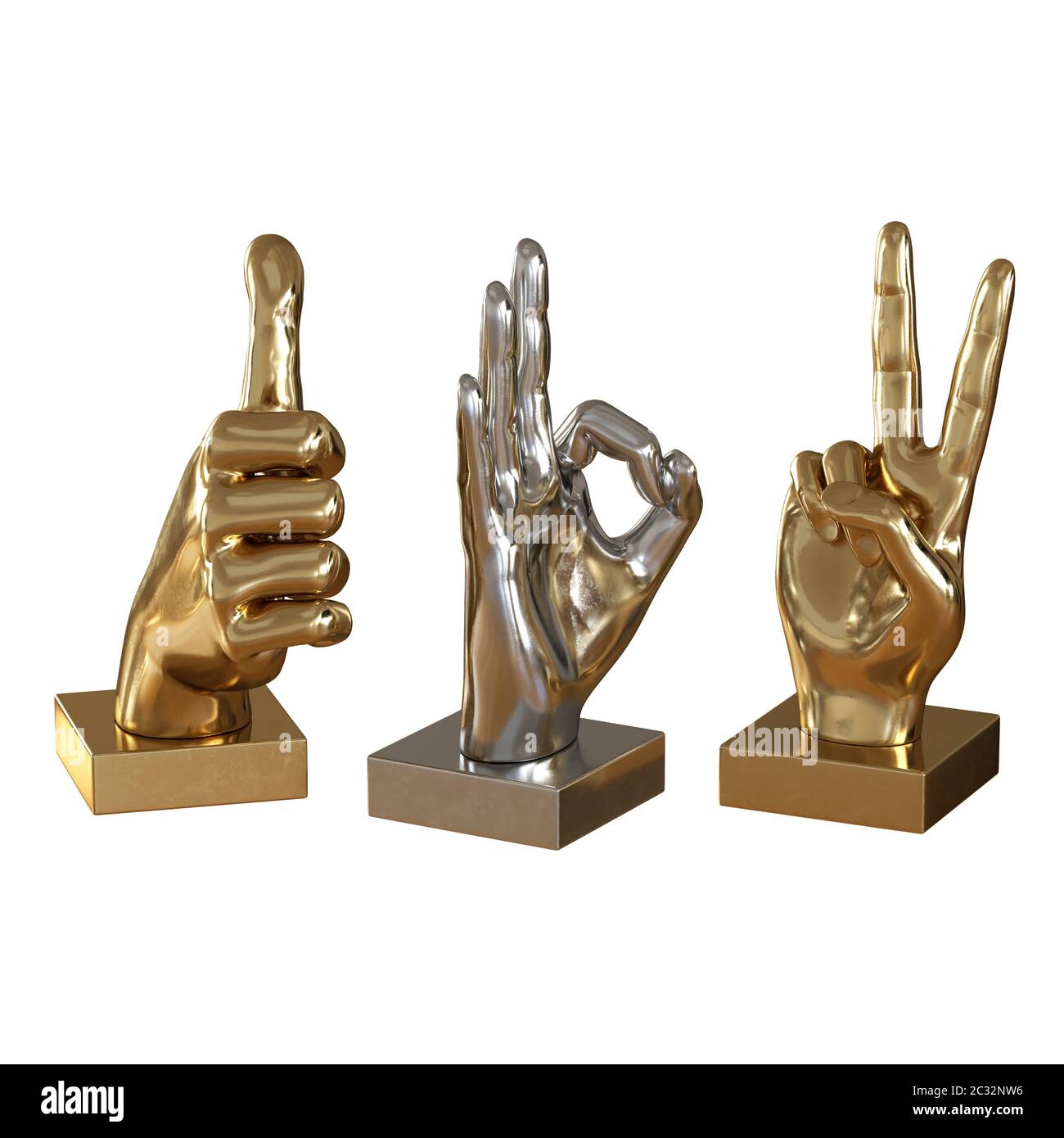 Various hand gestures hi-res stock photography and images - Alamy