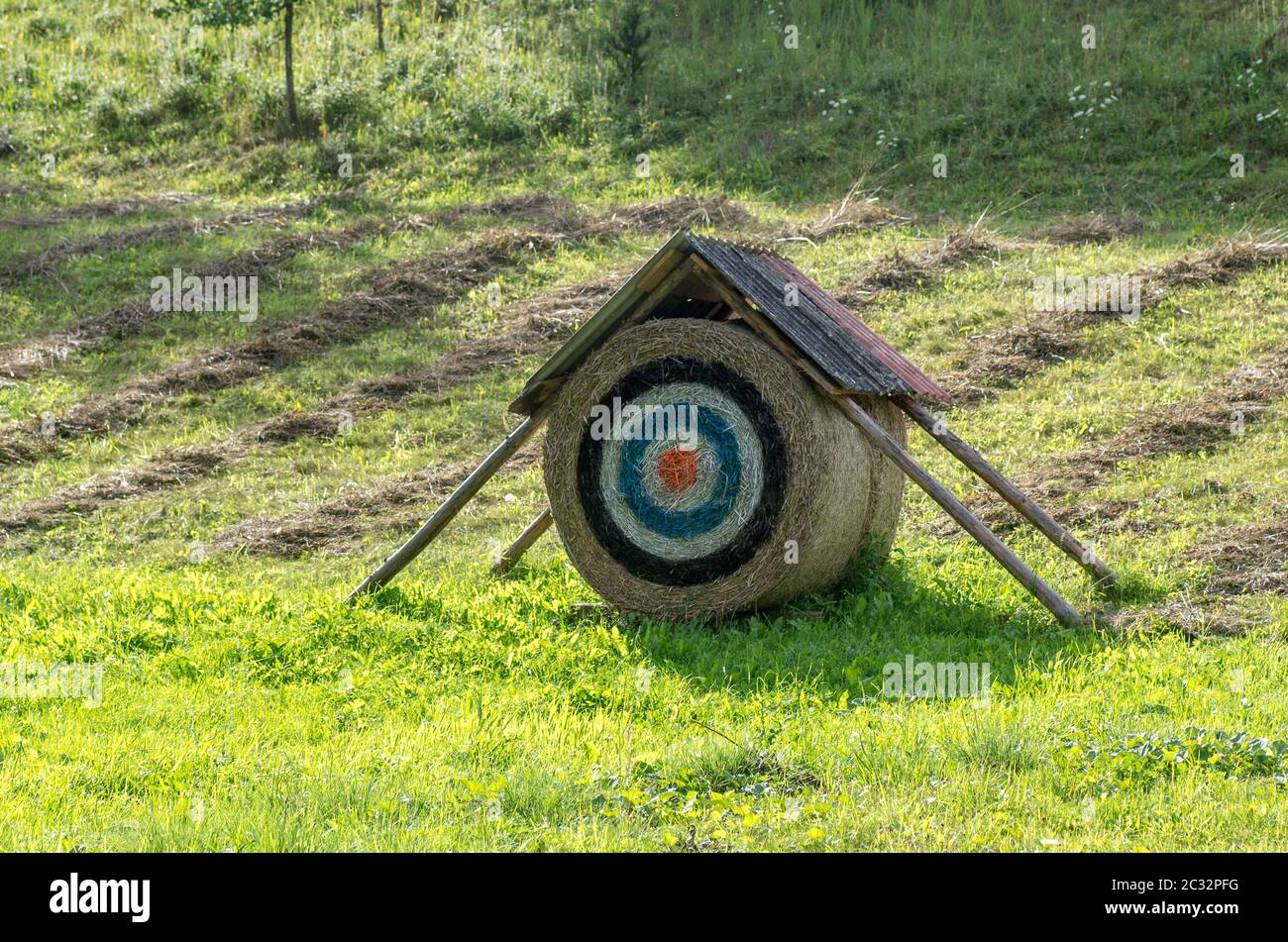 Straw targets hi-res stock photography and images - Alamy
