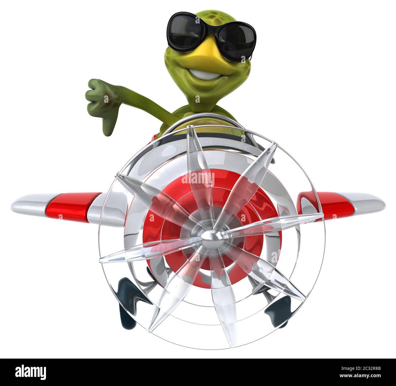 Turtle plane Cut Out Stock Images & Pictures - Alamy