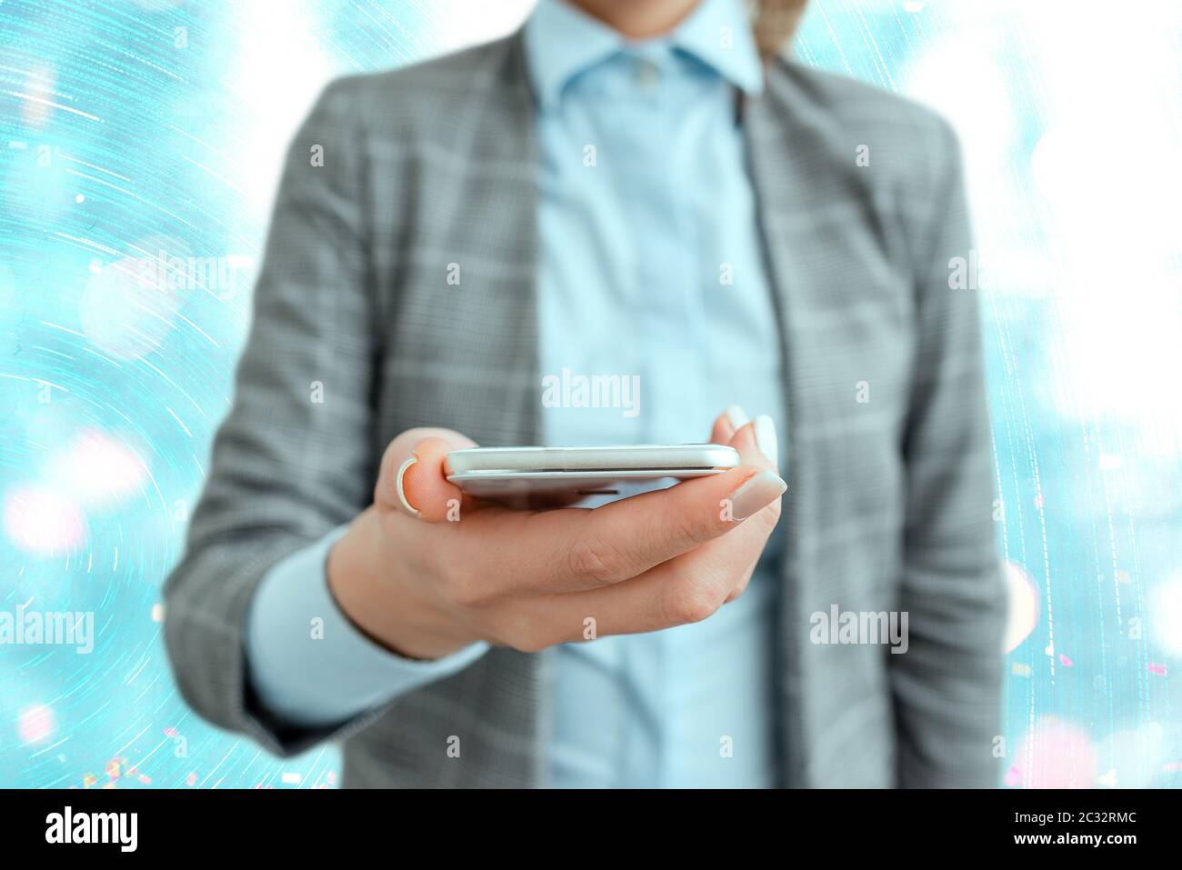 Touching Screen Digital Application Marking Important Details In ...