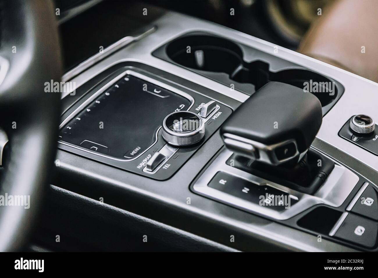 touch panel in a premium car. Management of multimedia functions, and ...