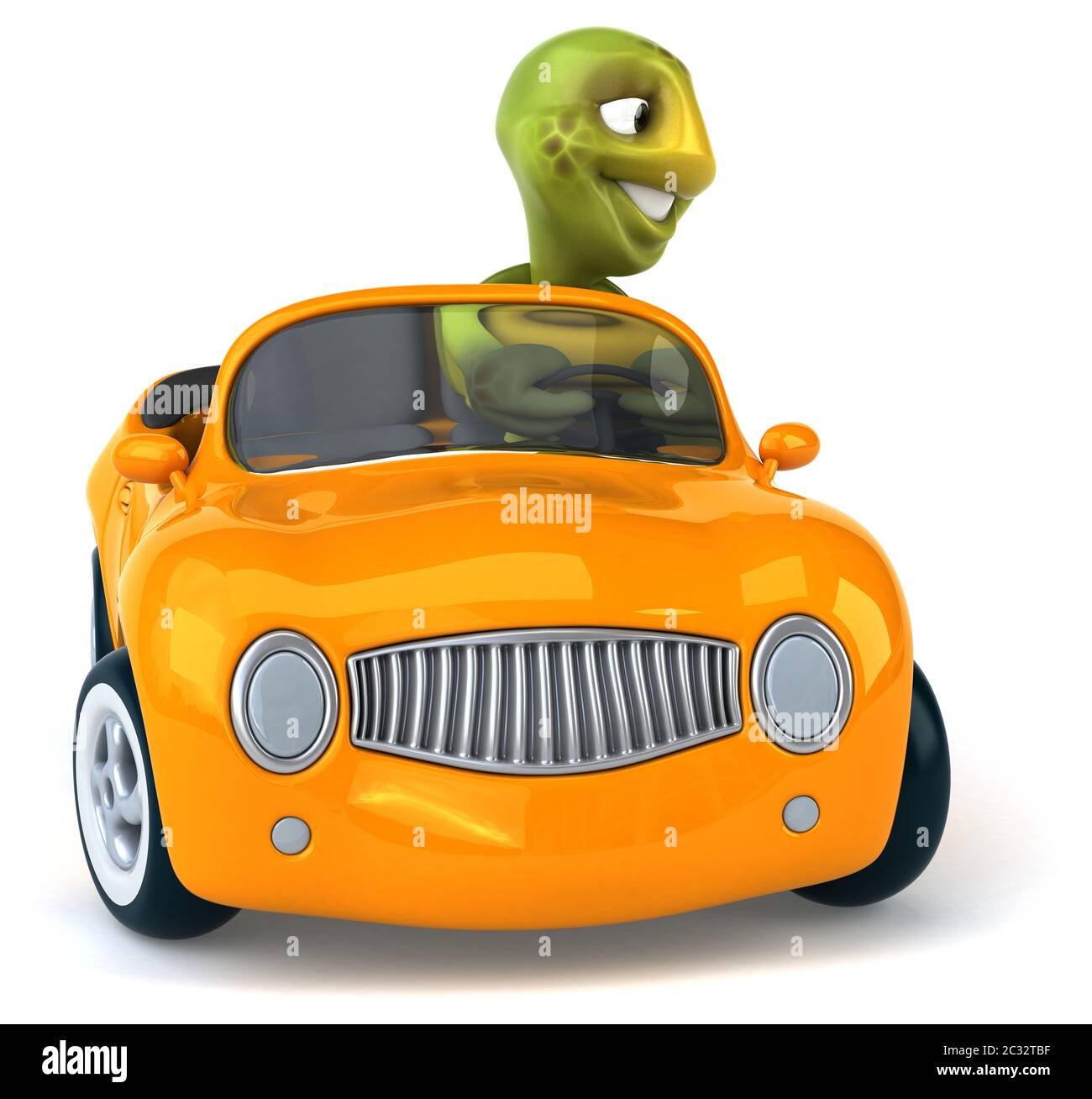 Turtle car Cut Out Stock Images & Pictures - Alamy