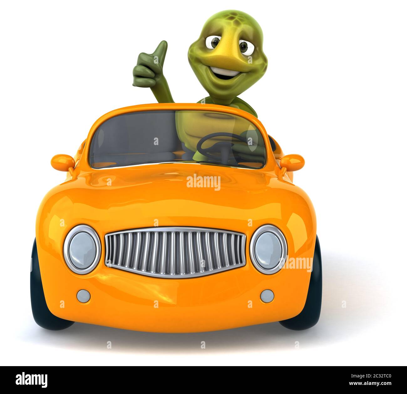Turtle car Cut Out Stock Images & Pictures - Alamy
