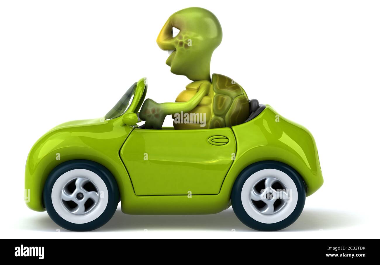 Turtle car Cut Out Stock Images & Pictures - Alamy