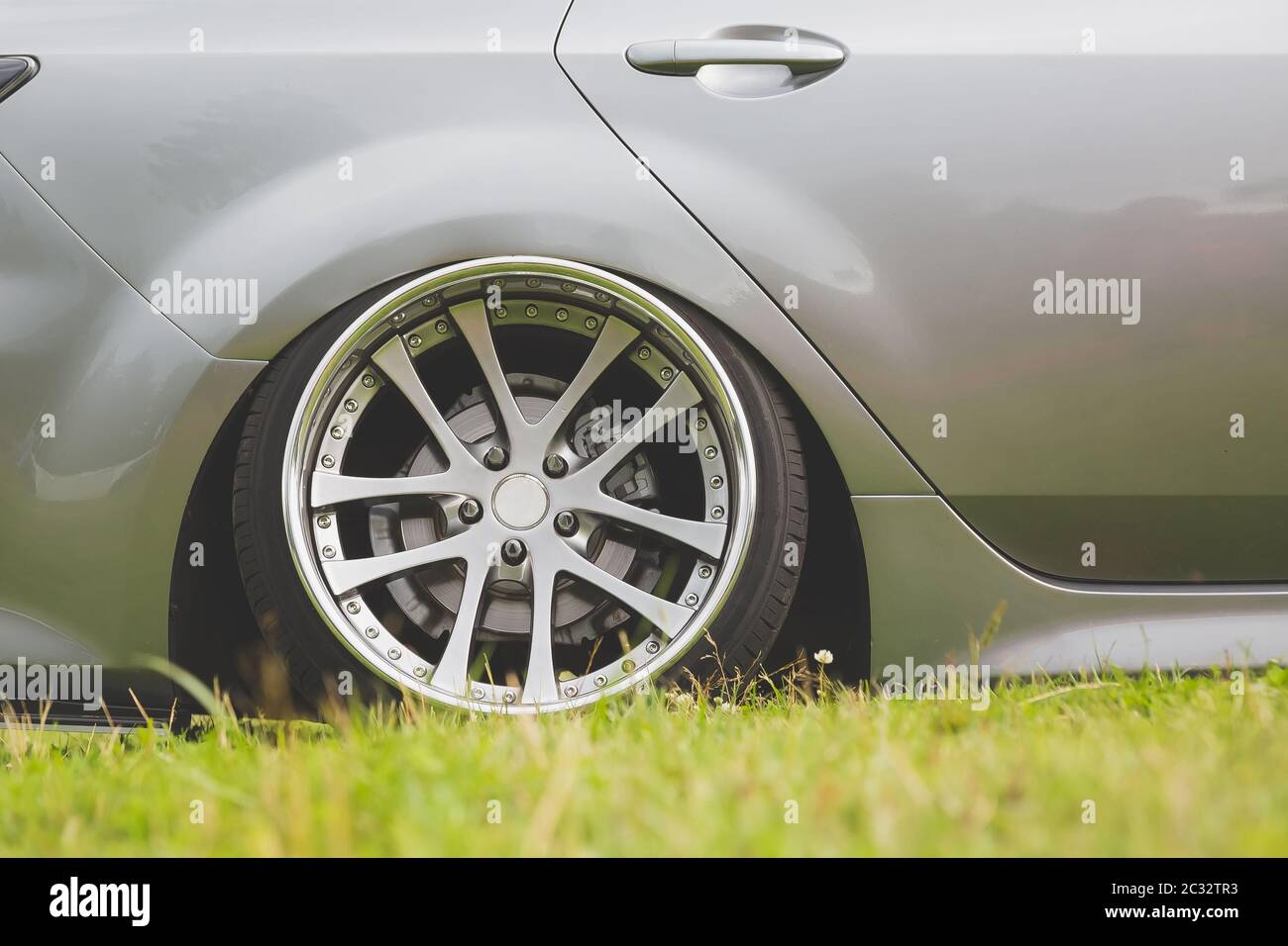 Silver Alloy Wheel High Resolution Stock Photography and Images - Alamy