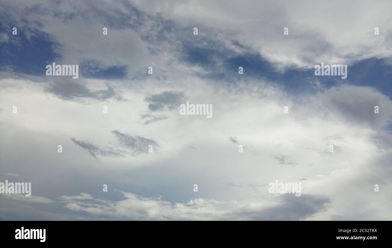Image Of Clouds In The Sky Featuring Interesting Shapes Colors And ...