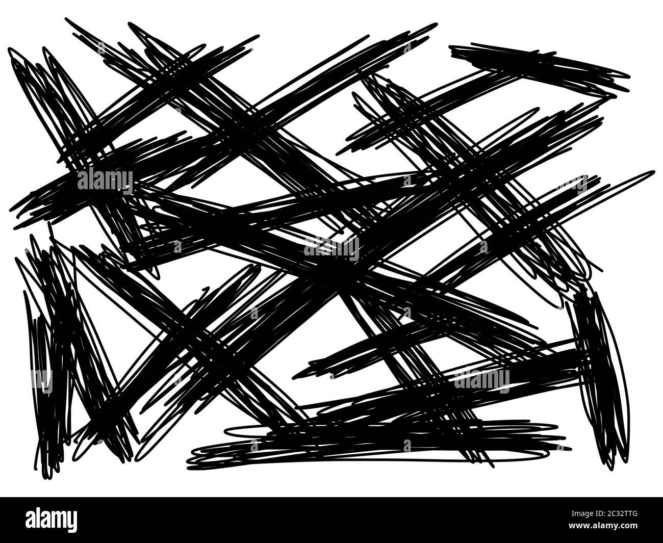 Scribble figure drawing hi-res stock photography and images - Alamy