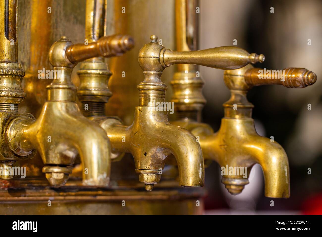 Brass taps hi-res stock photography and images - Alamy