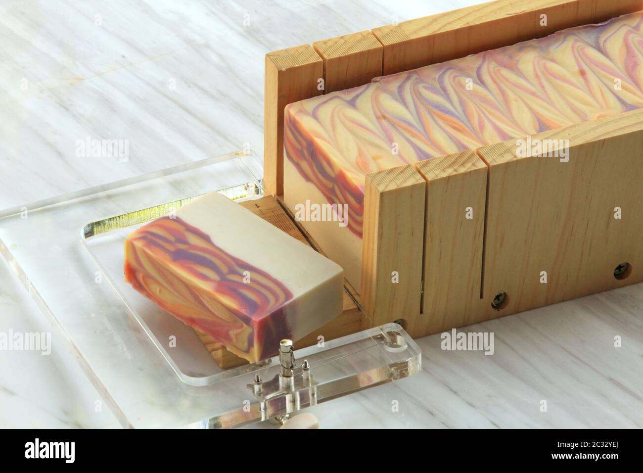 Wire soap cutter hi-res stock photography and images - Alamy