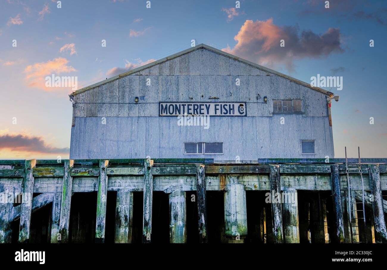 Monterey Fish Company Stock Photo - Alamy