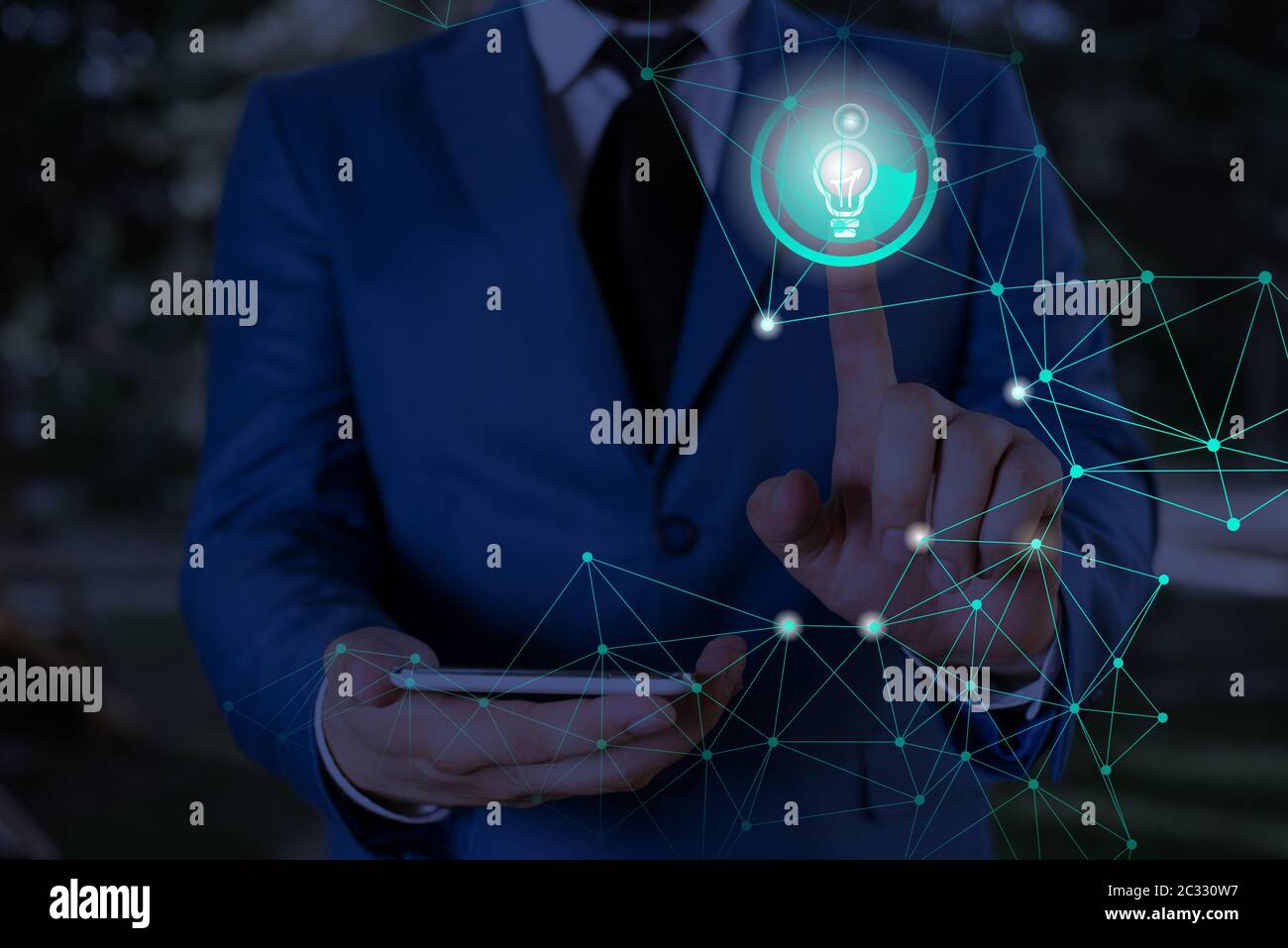 Web Search Digital Information Futuristic Technology Network Connection ...