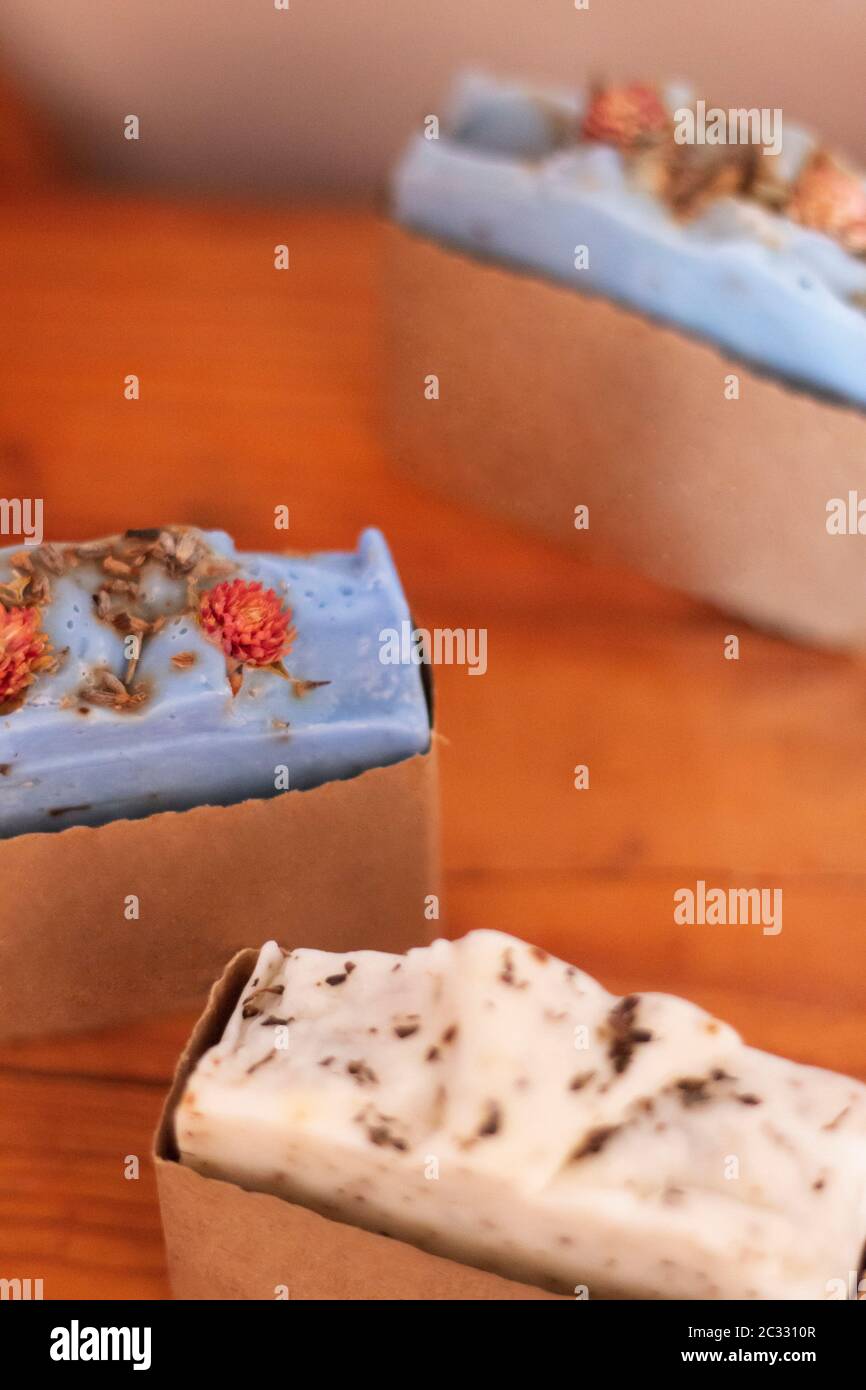 Beautiful handmade soaps hi-res stock photography and images - Alamy
