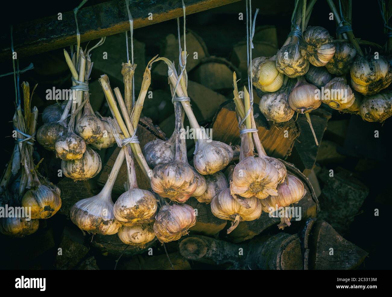 F garlic hi-res stock photography and images - Alamy